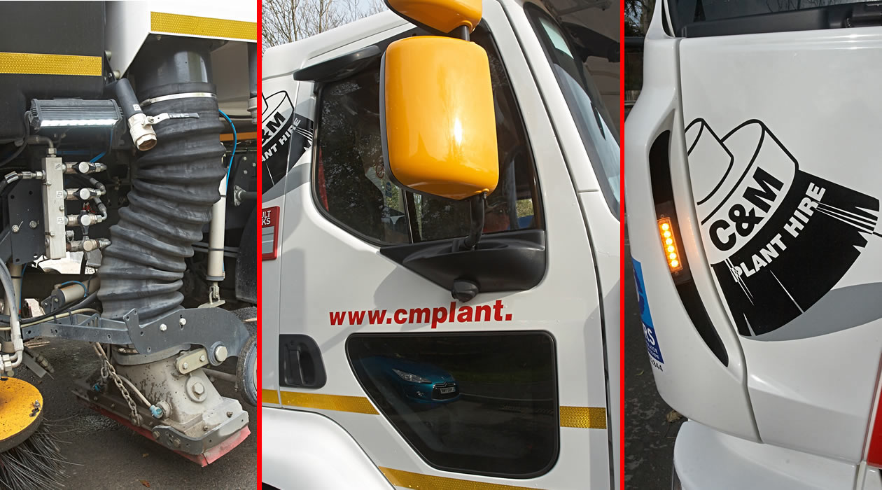 Road Sweepers London Self Drive or Driver Operated C&M plant